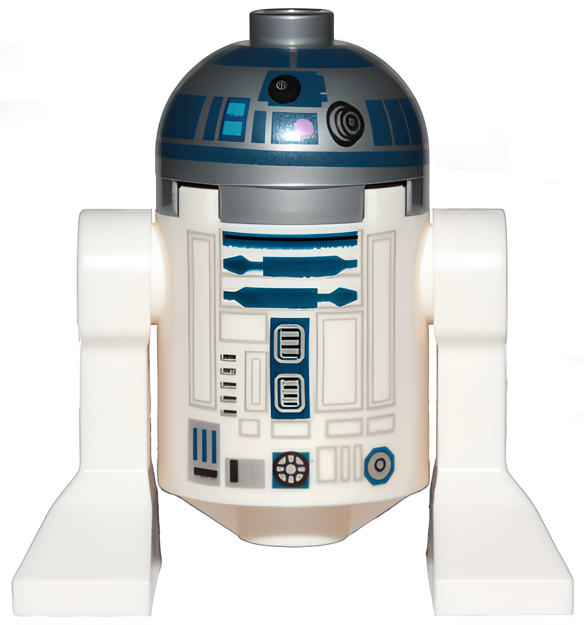 Минифигурка Lego Star Wars Astromech Droid, R2-D2, Flat Silver Head ...