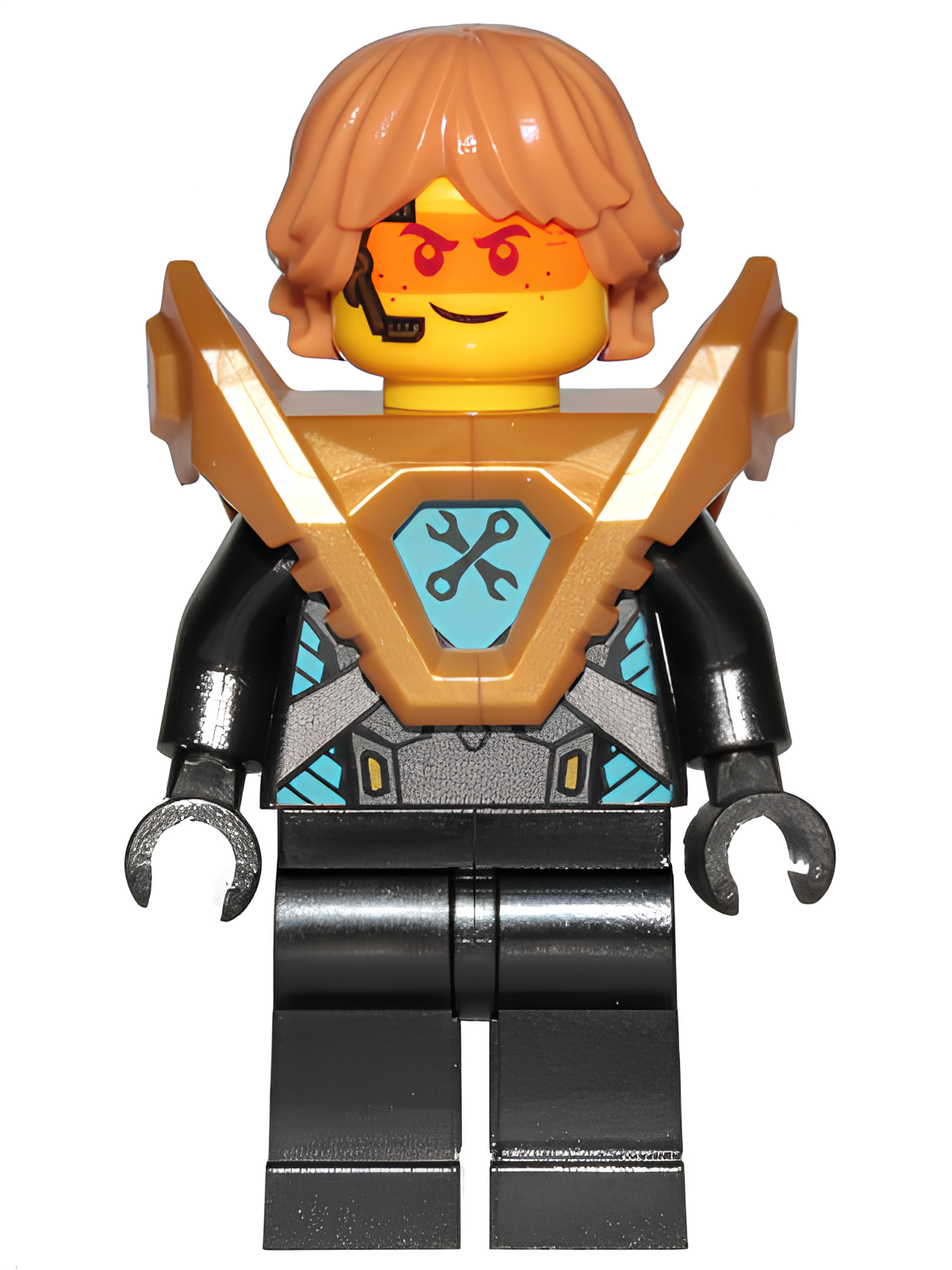 Минифигурка Lego Robin Underwood - Hair, Black Legs, Pearl Gold Armor ...
