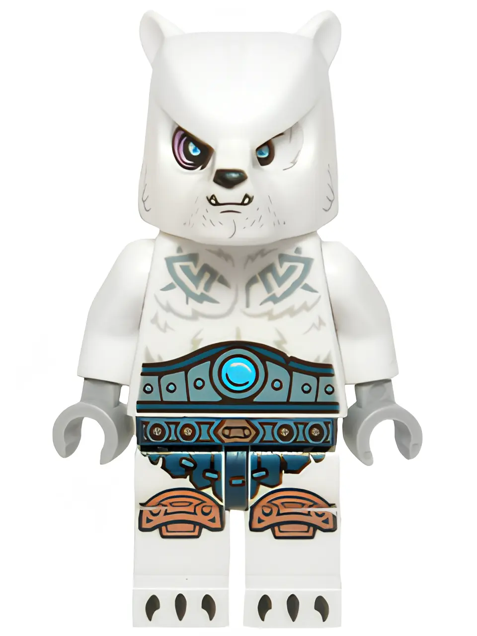 Минифигурка Lego LEGENDS OF CHIMA Ice Bear Warrior 1 loc119 U в ...