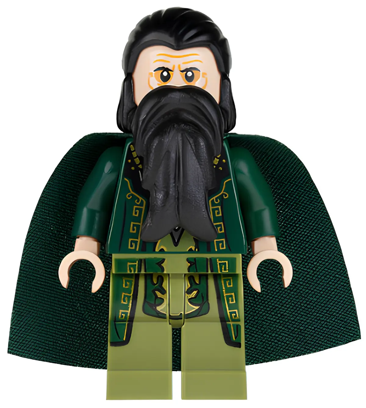 Минифигурка Lego The Mandarin (Trevor Slattery) - Dark Green Cape sh0070 U