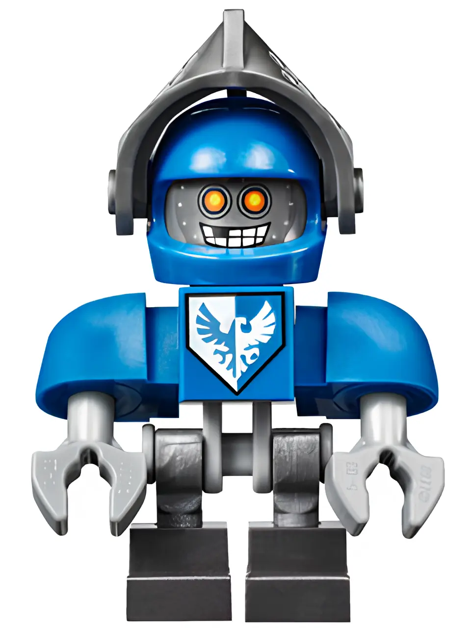 Минифигурка Lego Clay Bot - Blue Shoulders, Flat Silver Visor nex011 U ...